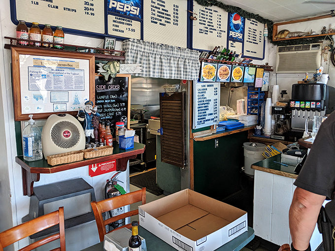 Where the magic happens. No fancy equipment, no pretentious sous vide machines&mdash;just well-maintained fryers and decades of know-how.