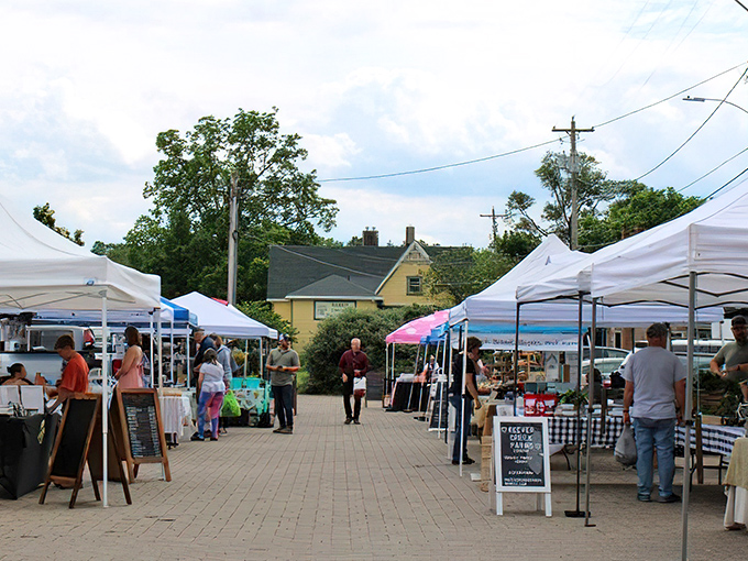 The Farmers Market offers a parade of canopies where the produce doesn't need Instagram filters to look spectacular.
