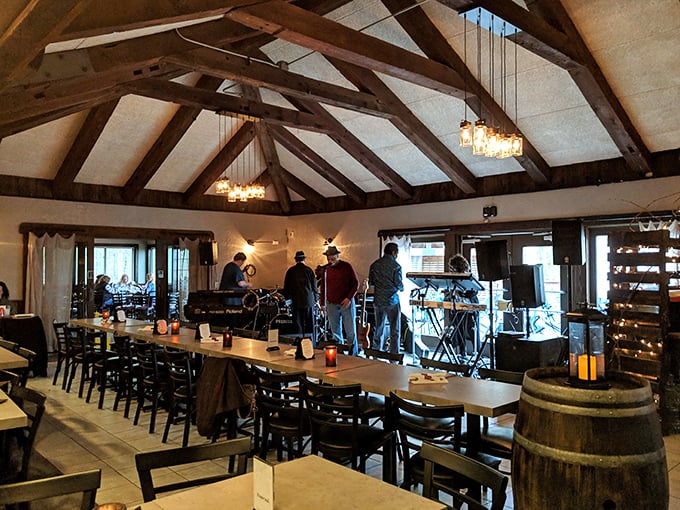 Live music transforms wine tasting into a full sensory experience. These musicians aren't just playing songs—they're scoring your wine country memories.