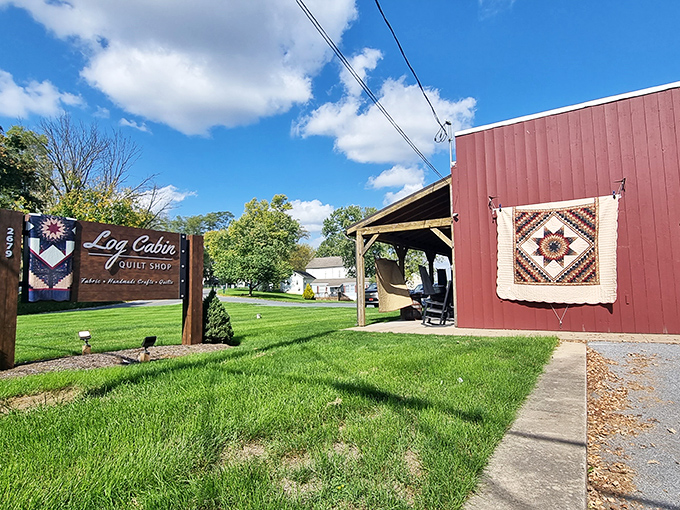 At Log Cabin Quilt Shop, every stitch tells a story, and every pattern holds generations of tradition that Instagram filters can't replicate.