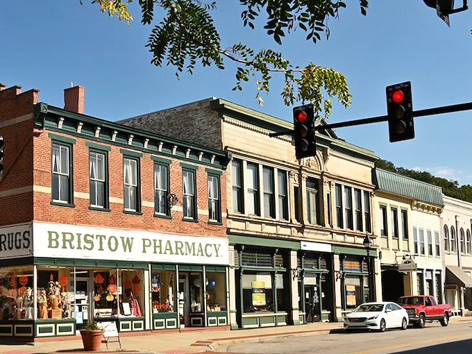 Bristow Pharmacy isn't just a store&mdash;it's a living museum where modern needs are met in a setting straight from another era.