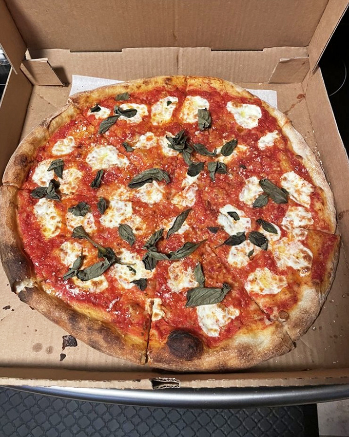 This margherita pizza is minimalism at its finest &ndash; proof that when you have perfect ingredients, you don't need to complicate matters. 