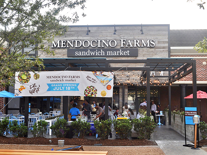 Mendocino Farms isn't just opening a sandwich market; they're creating a shrine to the art of putting delicious things between bread. Hallelujah!