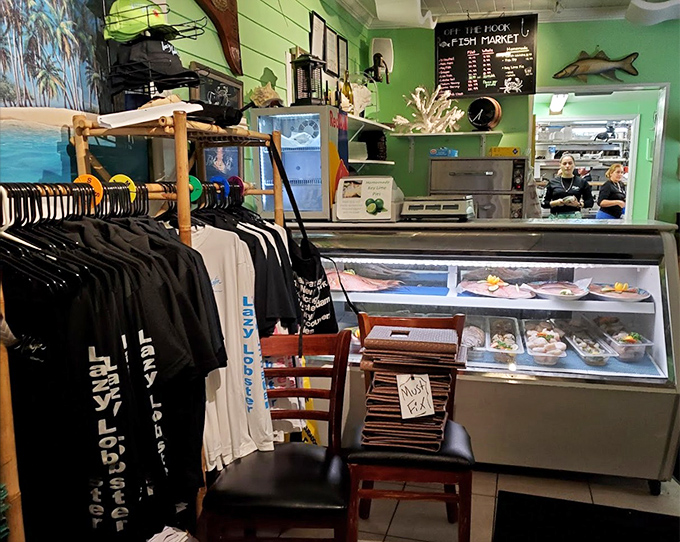 Take home a t-shirt to remember the day you discovered your new favorite lobster roll destination forever.