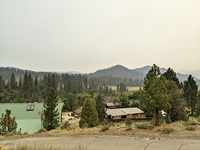 Even when wildfire smoke dims the horizon, Markleeville's rugged beauty reminds you why mountain folk are made of sterner stuff.