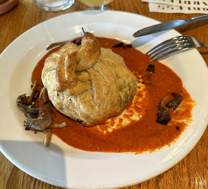 Not all heroes wear capes&mdash;some wear pastry crusts and bathe in savory sauce, making mushrooms the star they always deserved to be.