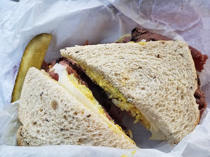 The New Yorker sandwich has the confidence of a Manhattan cabbie and twice the substance&mdash;no wonder it's a menu standout.