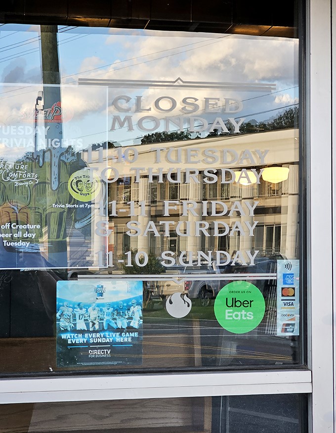 The hours posted on the door might as well read "Times When Happiness Is Served"&mdash;plan accordingly and arrive hungry.