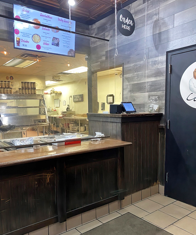 Order Here isn't just a sign&mdash;it's the starting line for a soul food journey that begins with anticipation and ends with satisfaction.