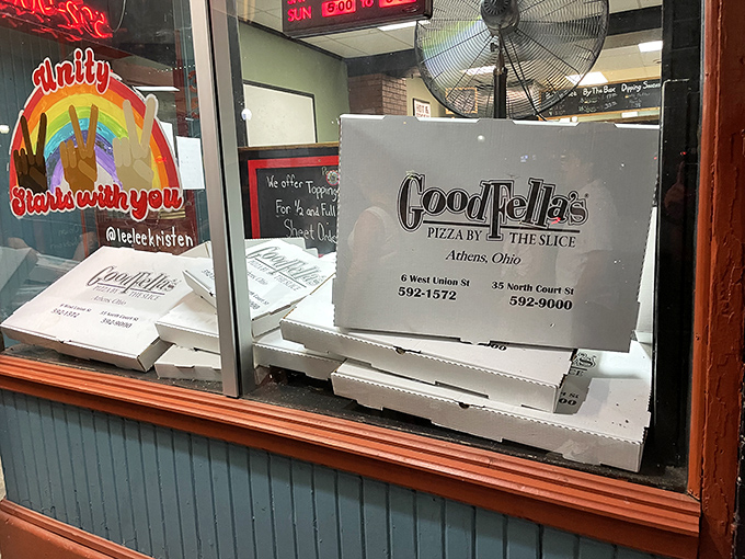 "Pizza by the slice" &ndash; three words that have saved countless hungry students from the brink of starvation.