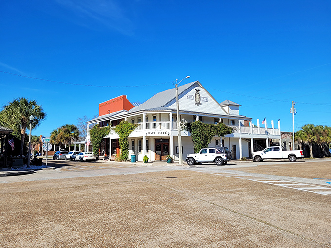 The Owl Caf&eacute; anchors downtown with promises of seafood that was swimming this morning. Those white walls have witnessed countless "mmm" moments.