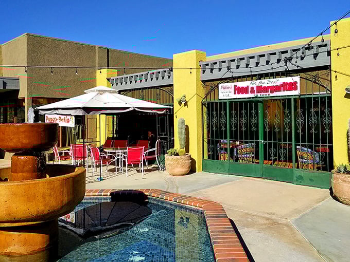 Pablito's colorful exterior promises the kind of authentic Mexican food experience that makes you forget you're still in the States.