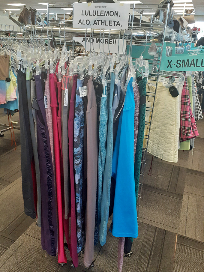 Athletic wear heaven! Gently used Lululemon and other premium brands make working out (or just looking the part) budget-friendly.