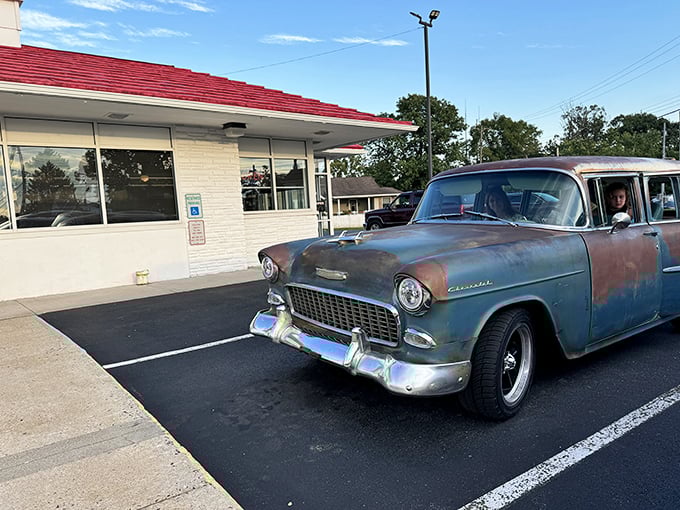 Even classic cars make pilgrimages to Speck's, knowing that some traditions&mdash;like perfectly broasted chicken&mdash;deserve to be preserved alongside vintage chrome.