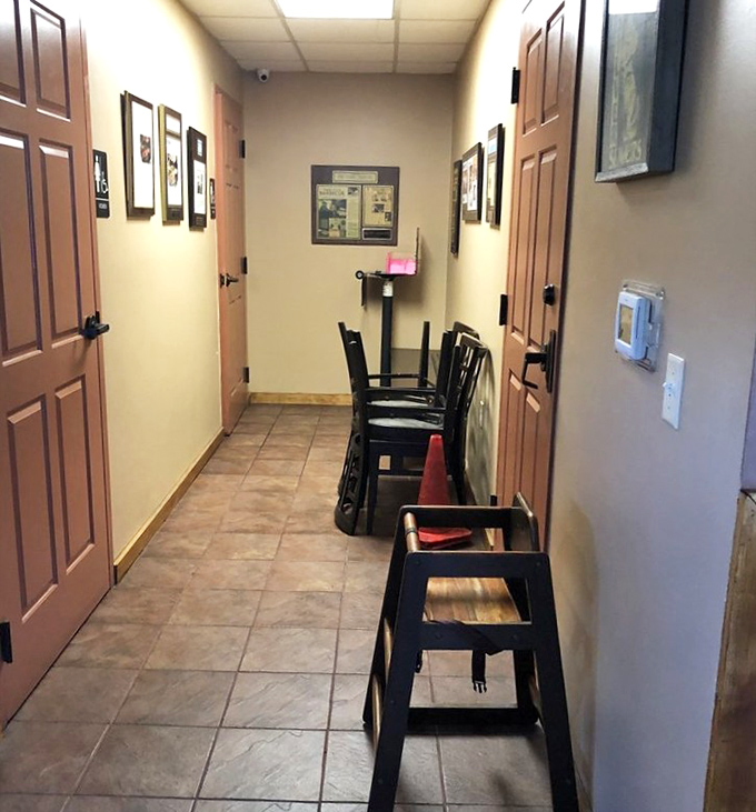 Even the hallway feels like part of the experience &ndash; the barbecue equivalent of walking the red carpet.