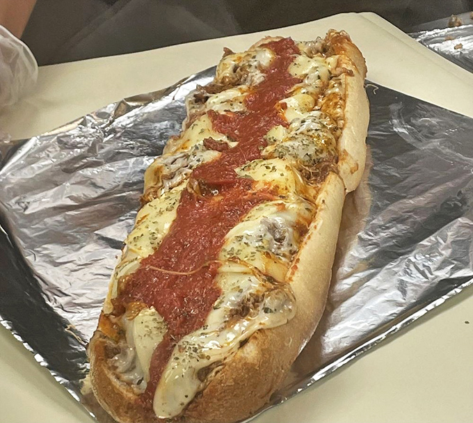 The pizza steak represents sandwich evolution at its finest&mdash;marrying two comfort food classics in a union that would make any foodie weep with joy.