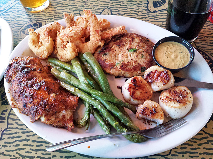 When platters arrive this loaded, you know someone takes generous portions seriously around here.
