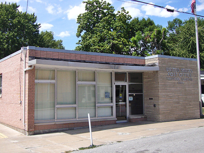 Even Nauvoo's post office has a story to tell&mdash;though its mid-century modern architecture suggests it came along a bit later to the historical party.