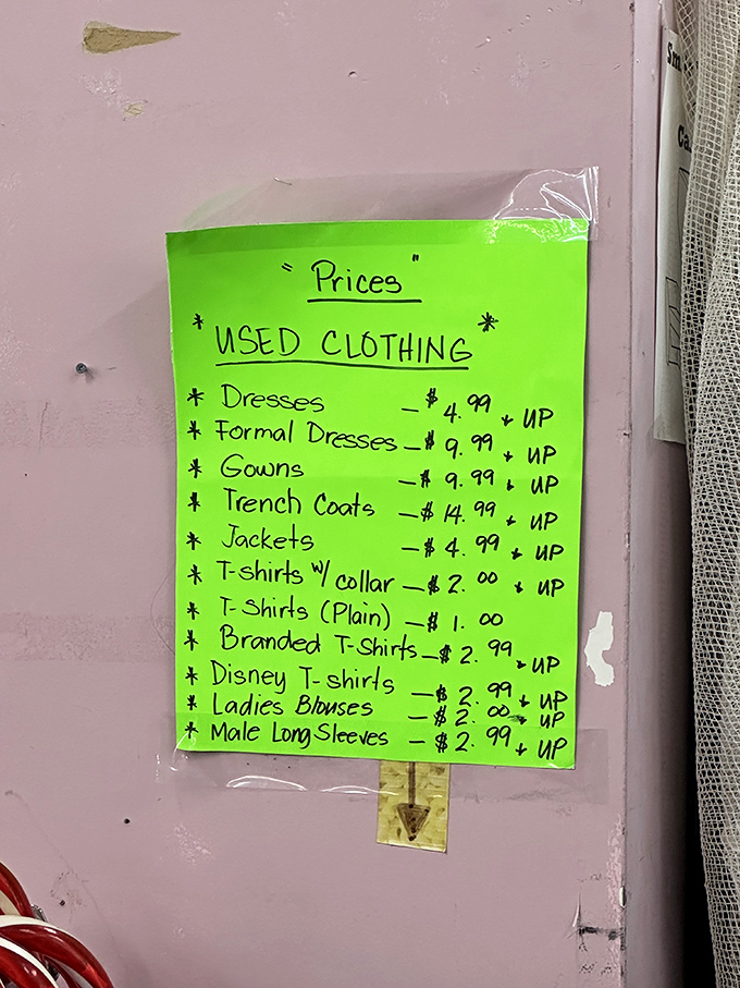 Price lists reveal the beautiful truth: quality living doesn't require selling kidneys or firstborn children.