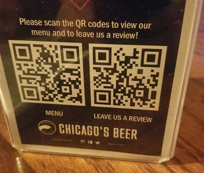 Modern convenience meets old-school pizza&mdash;scan the code, but prepare to make decisions that will test your character and stomach capacity.