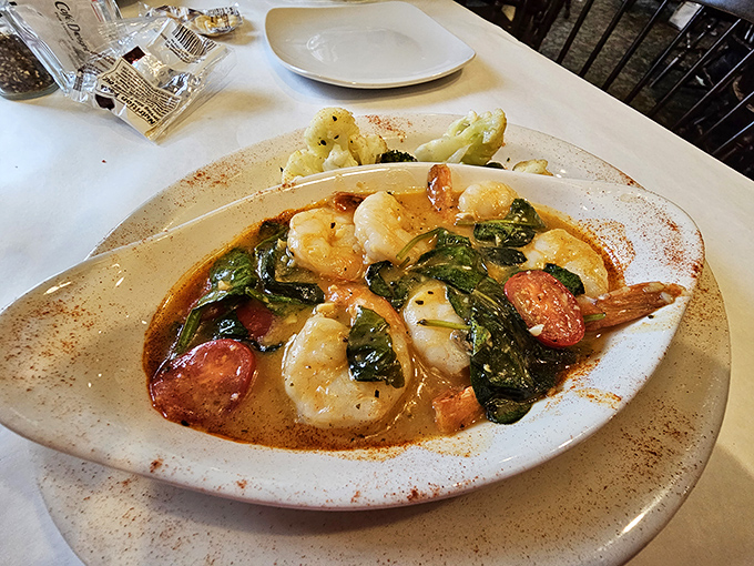 Seafood orzo that makes landlocked Ohioans forget they're nowhere near an ocean.