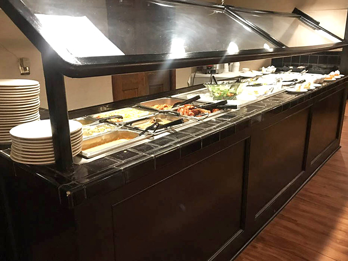 A buffet of possibilities awaits. Like standing at the edge of a culinary promised land where every dish beckons with savory potential.