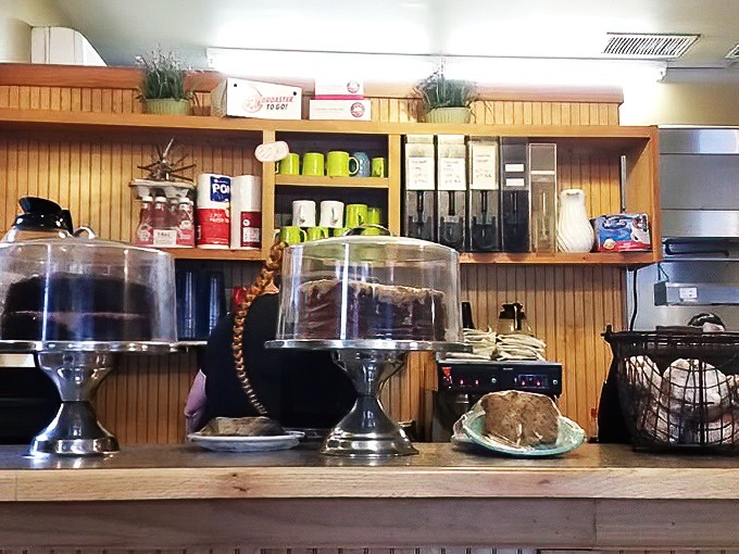 Coffee station and dessert display prove that attention to detail extends beyond just the main courses.