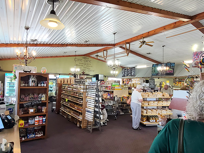 Not just a store&mdash;a treasure trove where shelves groan under the weight of homemade goods and impulse control goes to die.