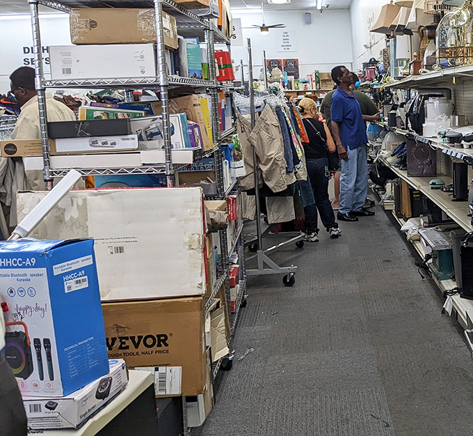 The thrill of the hunt brings shoppers from all walks of life. Like archaeologists of everyday treasures, each person searching for their own perfect find.