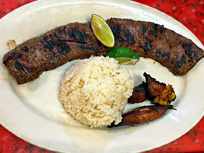 Skirt steak with a lime crown—proof that simplicity, when executed perfectly, outshines complexity every single time.