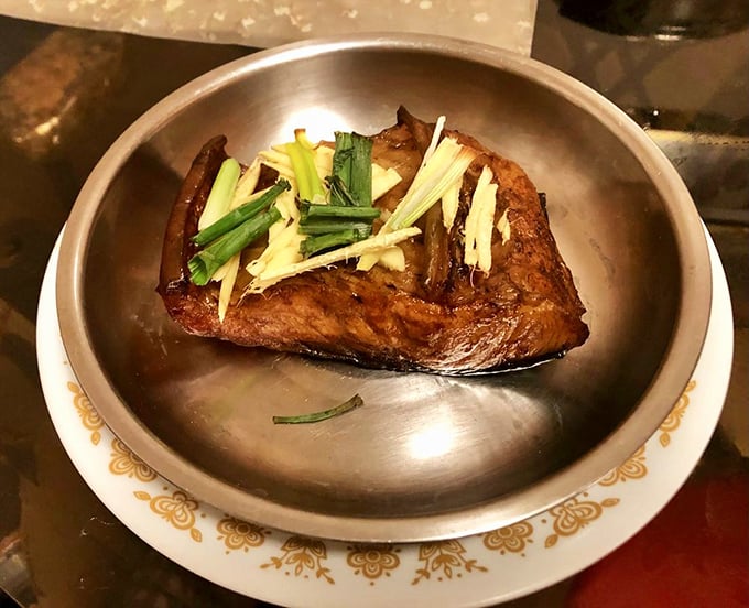 This smoked sturgeon proves that sometimes the best things in life come wrapped in simple white paper.