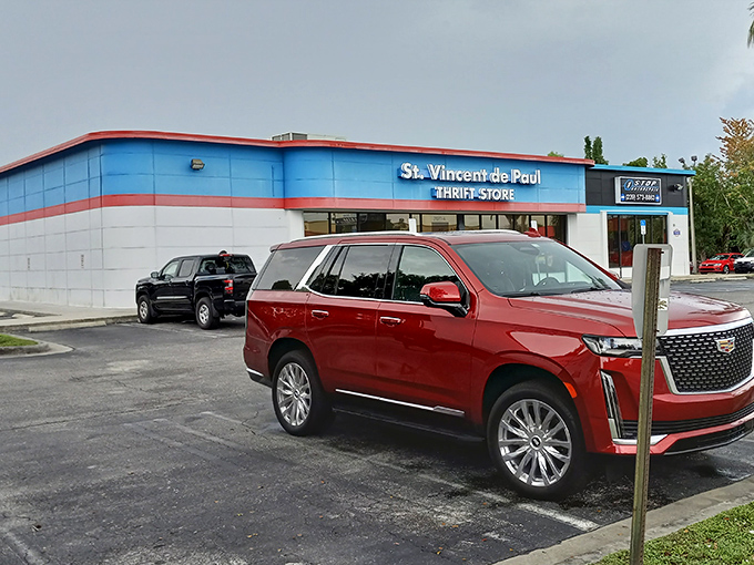 Thrift stores like St. Vincent de Paul offer treasure hunting for retirees who've downsized but still love the thrill of the find.