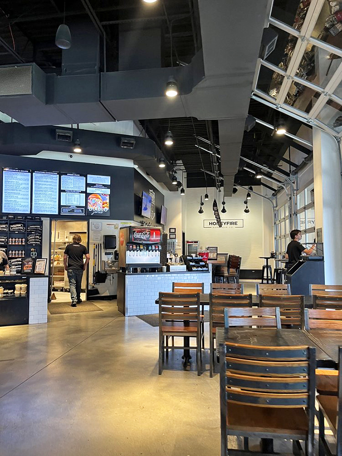 An open kitchen layout that says, "We've got nothing to hide" &ndash; the mark of confidence in barbecue circles.