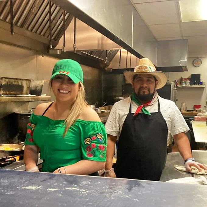 The kitchen team brings authentic expertise to every dish &ndash; their hands creating the flavors that keep locals coming back for "just one more" chile relleno.