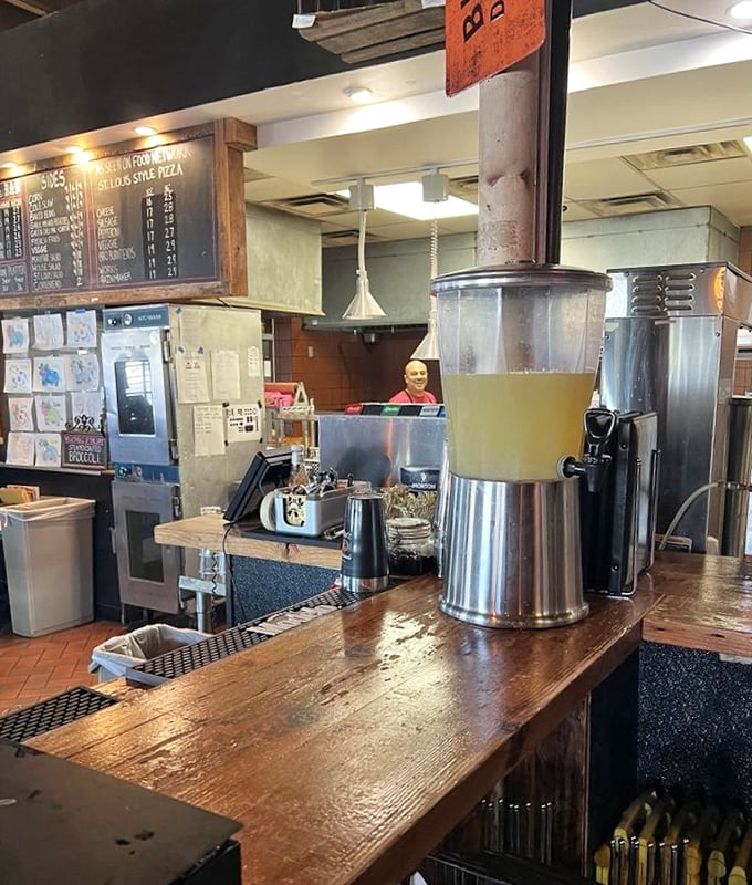 Where lemonade dispensers are as essential as the smokers. Tangy sweetness cuts through rich barbecue like a well-timed punchline.
