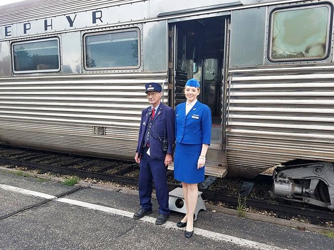 Volunteer heroes who treat hundred-year-old locomotives like beloved family members needing constant care.