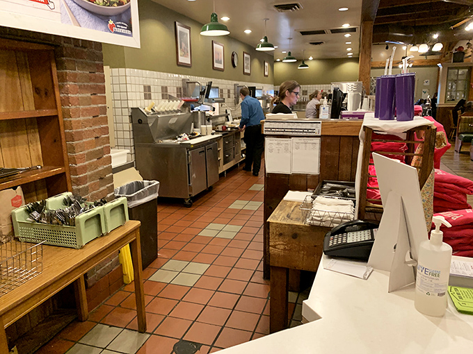 Where the magic happens &ndash; a glimpse into the kitchen where comfort food classics come to life in this Pennsylvania dining institution.