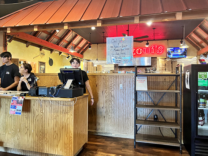 Where the magic happens&mdash;the heart of Marzoni's operation. Those staff members aren't just working; they're orchestrating your next favorite meal.