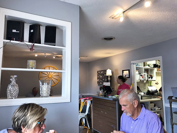 The dining room hums with the energy of satisfied customers and staff who know they're part of something special.