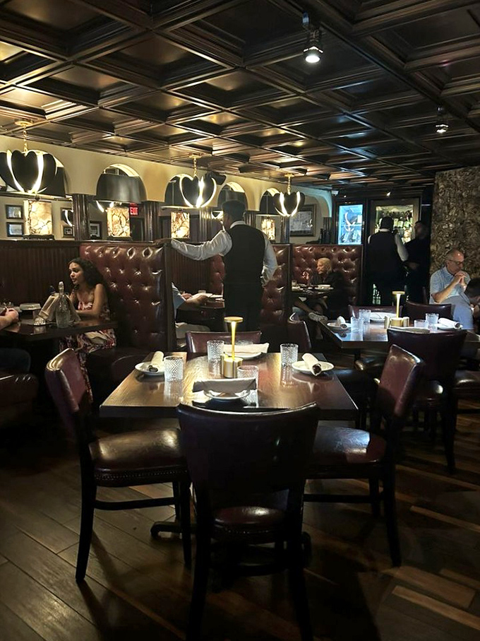 The dining room hums with that perfect symphony of clinking glasses and satisfied sighs.