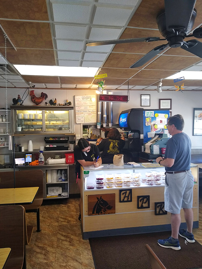 Where the magic happens. The counter staff treats regulars like family and first-timers like soon-to-be regulars. 