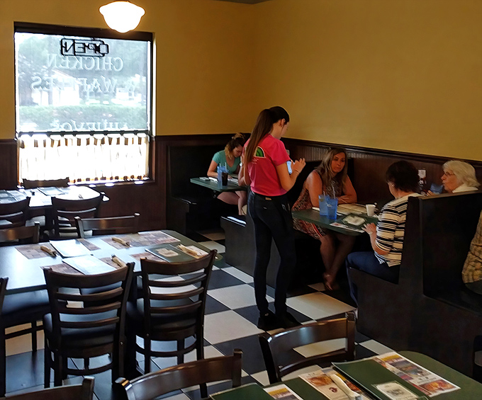 The server-customer dance that's been perfected over countless plates of eggs and refills of coffee. Hospitality isn't trained here&mdash;it's inherited.