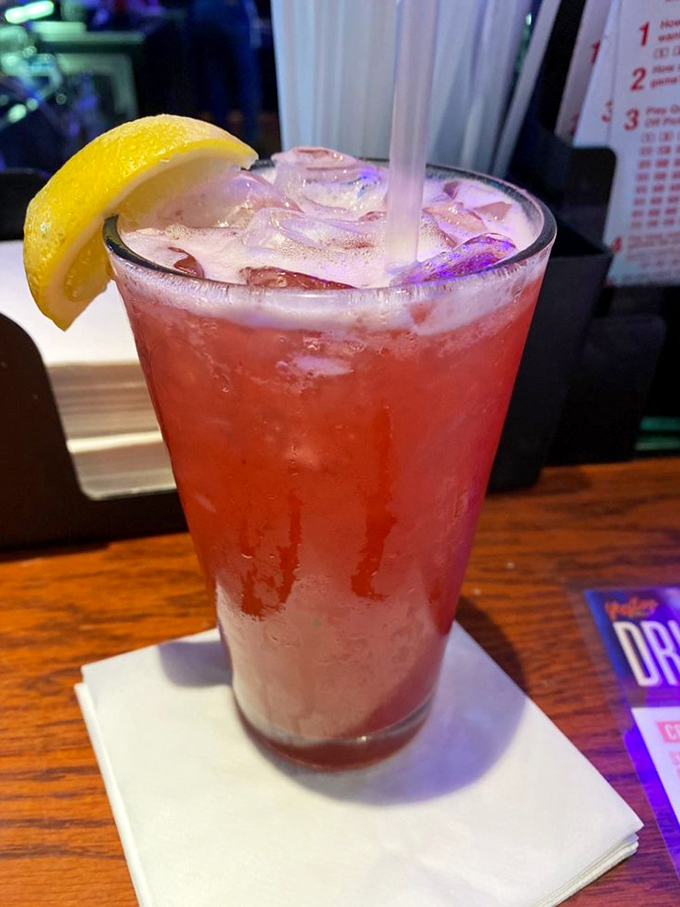 This strawberry lemonade crush isn't just a drink—it's summer in a glass, even when Maryland winter is doing its worst outside.