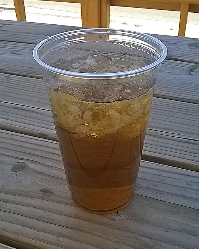 Sweet tea in the California sunshine&mdash;because proper barbecue demands proper hydration. This amber elixir is basically liquid Southern hospitality.