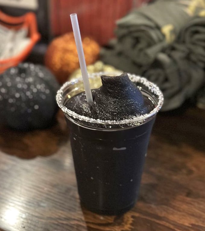 When in Texas, even the margaritas come super-sized, because moderation is for places without this much brisket.