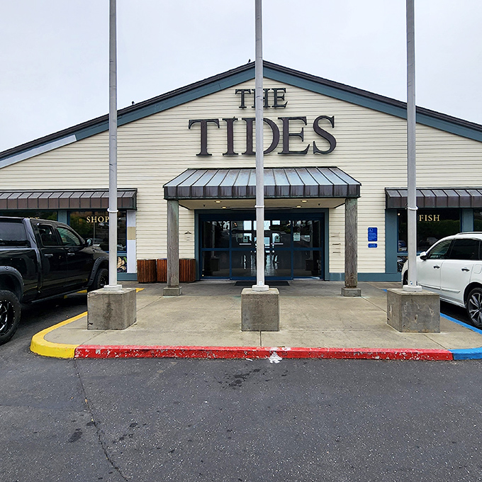 The Tides Wharf&mdash;Hitchcock fans will recognize this iconic spot from "The Birds." Today it offers seafood rather than suspense.