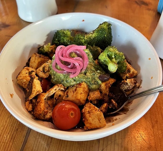 Tofu scramble that converts even the most devoted egg enthusiasts into believers of plant-based possibilities.