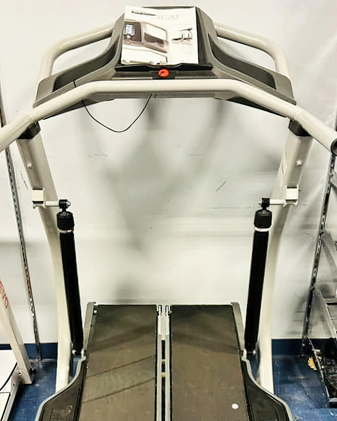 A treadmill that's barely broken a sweat&mdash;someone else's abandoned resolution becomes your fitness bargain. New year, pre-loved equipment!