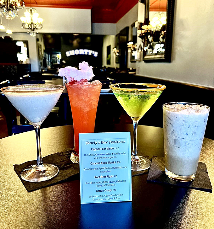 These aren't just cocktails—they're liquid works of art that taste even better than they look, and they look spectacular.