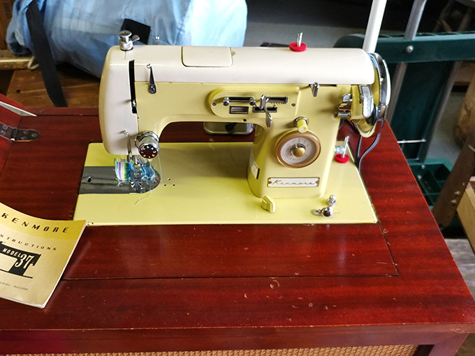 This vintage Kenmore isn't just a sewing machine&mdash;it's a time capsule of craftsmanship from when things were built to last generations, not just warranty periods.